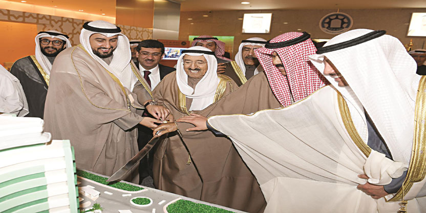 His Highness the Prince of Kuwait Inaugurated Jaber Al-Ahmad Hospital ...